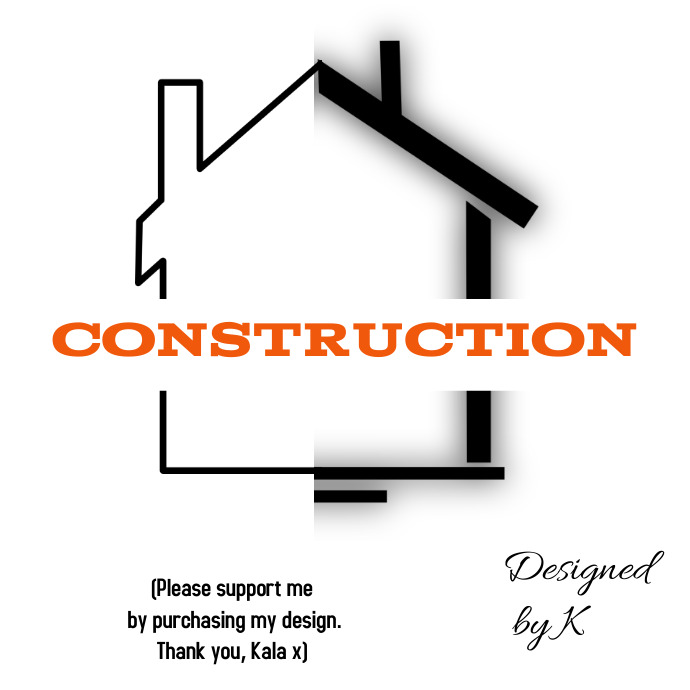 Construction Logo Template | PosterMyWall