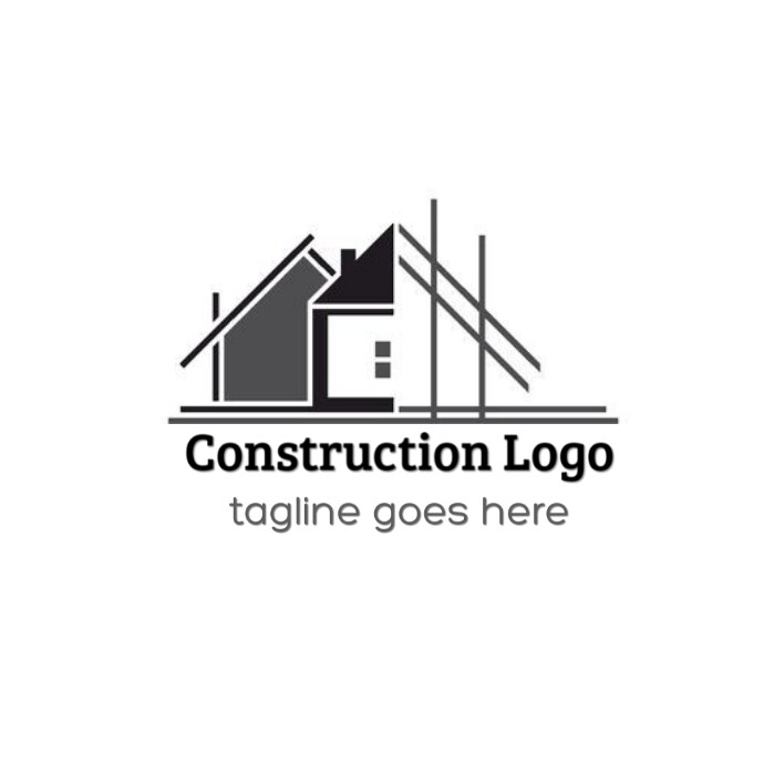Construction Logo Template | PosterMyWall