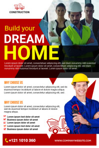 Construction Poster Template | PosterMyWall