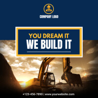 construction services Template | PosterMyWall