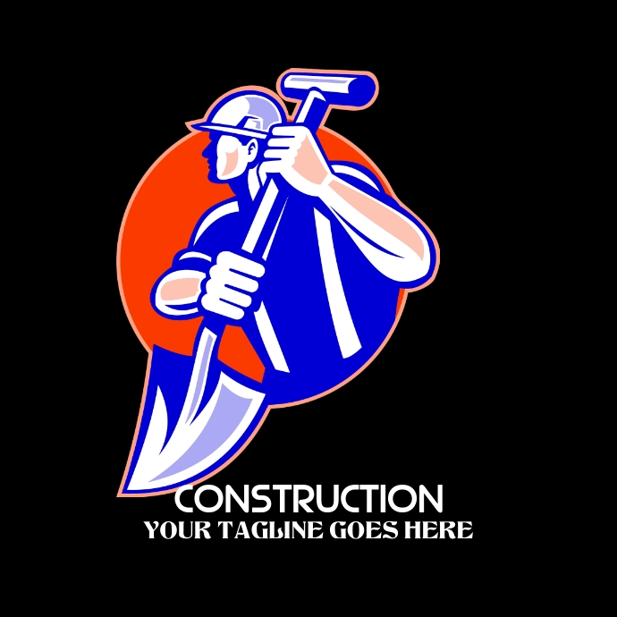 Construction Work Template | PosterMyWall