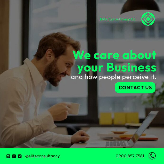 Consultancy flyer Template | PosterMyWall