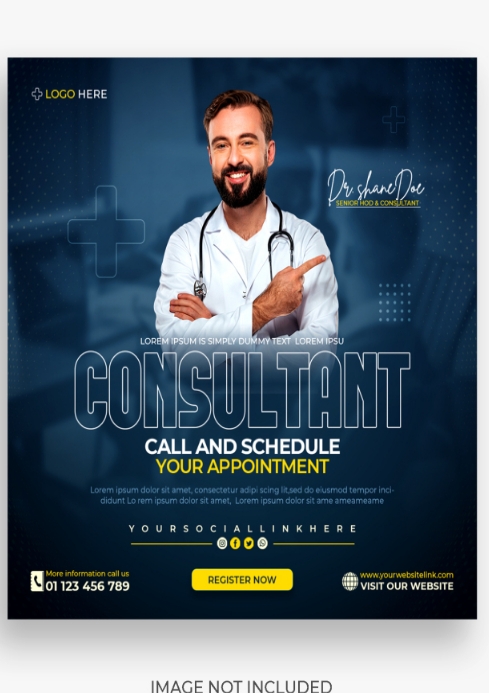 consultant advert Template | PosterMyWall