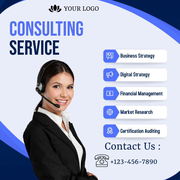 Consulting Service Template | PosterMyWall
