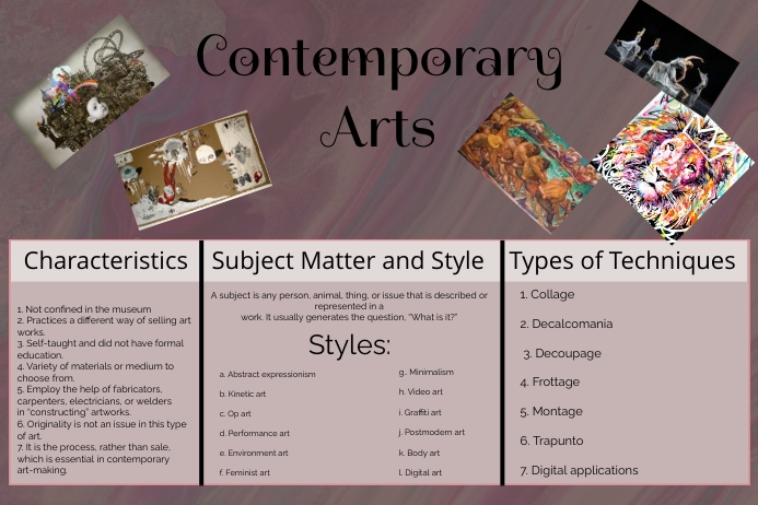 Copy of Contemporry Arts Template | PosterMyWall