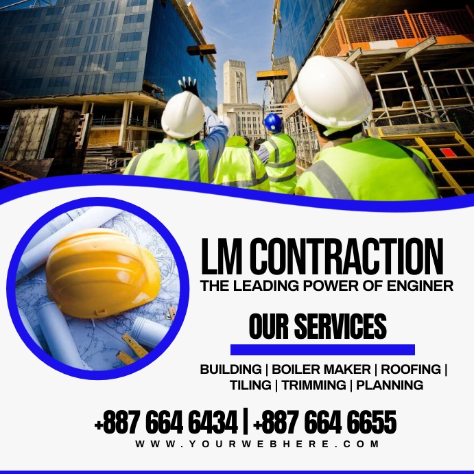 contraction flyer Template | PosterMyWall