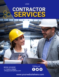 contractor services Template | PosterMyWall