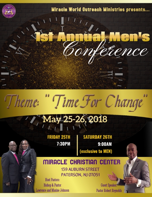 Copy of Convention/Conference/Concert Flyer | PosterMyWall