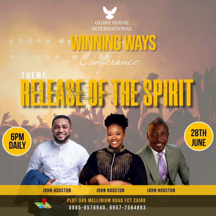 Convention Template | PosterMyWall