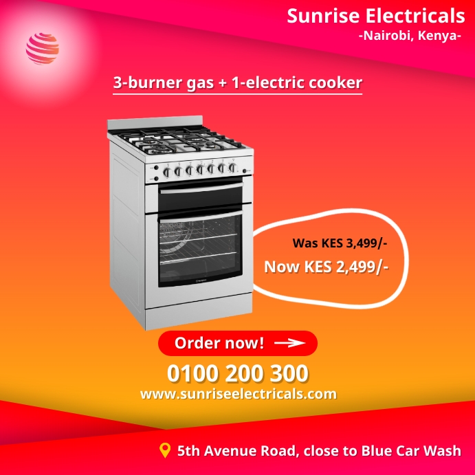 Cooker Template | PosterMyWall