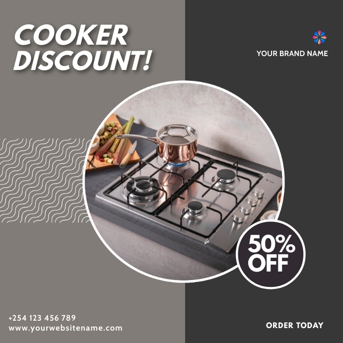 Copy of cooker electronics gadgets sale flyer | PosterMyWall