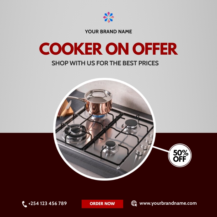 cooker electronics gadgets sale flyer Template | PosterMyWall