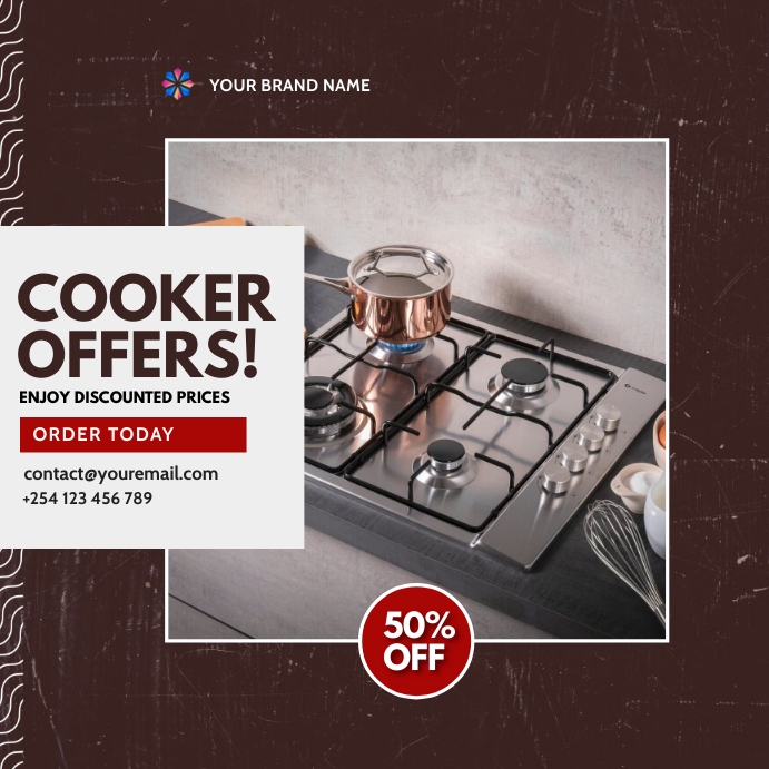 Copy of cooker electronics gadgets sale flyer | PosterMyWall