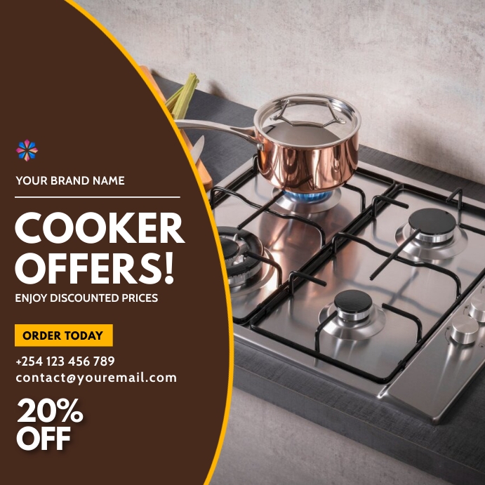 cooker electronics gadgets sale flyer Template | PosterMyWall