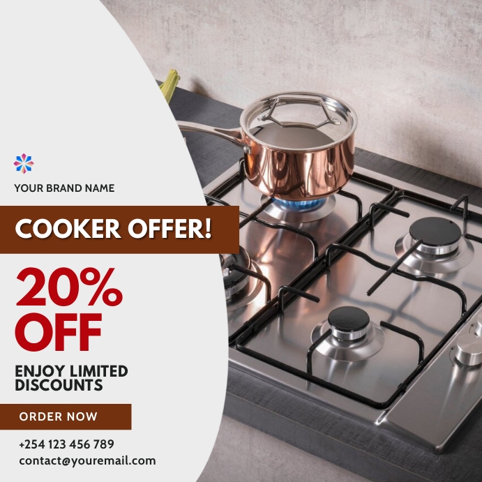 Copy of cooker electronics gadgets sale flyer | PosterMyWall