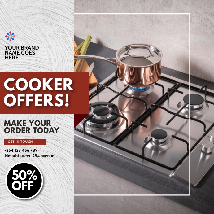Copy of cooker electronics gadgets sale flyer | PosterMyWall