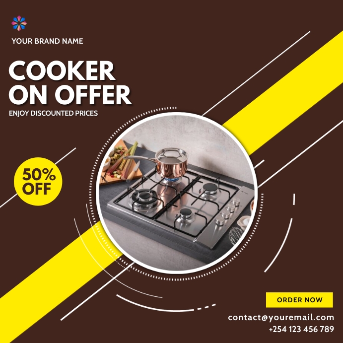 cooker electronics gadgets sale flyer Template | PosterMyWall
