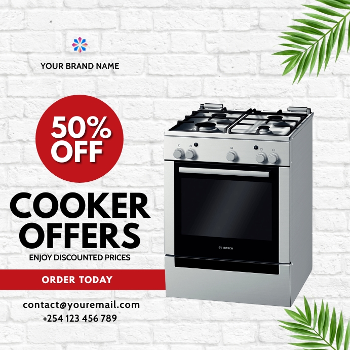 Copy of cooker electronics gadgets sale flyer | PosterMyWall