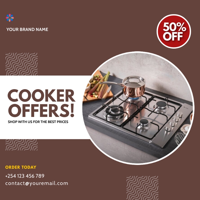 cooker electronics gadgets sale flyer Template | PosterMyWall
