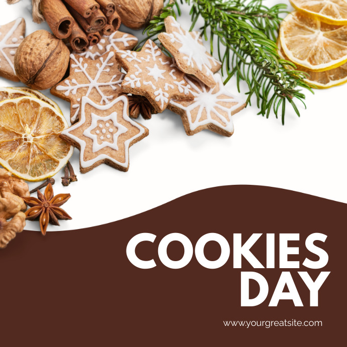 Cookies Christmas day Template | PosterMyWall