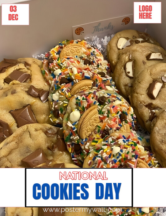 Copy of Cookies day design | PosterMyWall