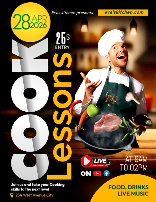 Cooking classes online culinary Chef training course workshop lessons ...