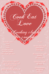 Healthy Cooking Classes Poster Template | PosterMyWall