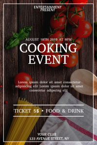 Cooking Event Flyer Design Template | PosterMyWall
