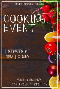 Cooking event flyer template | PosterMyWall