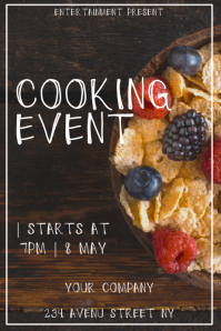 Cooking Event Flyer Design Template | PosterMyWall