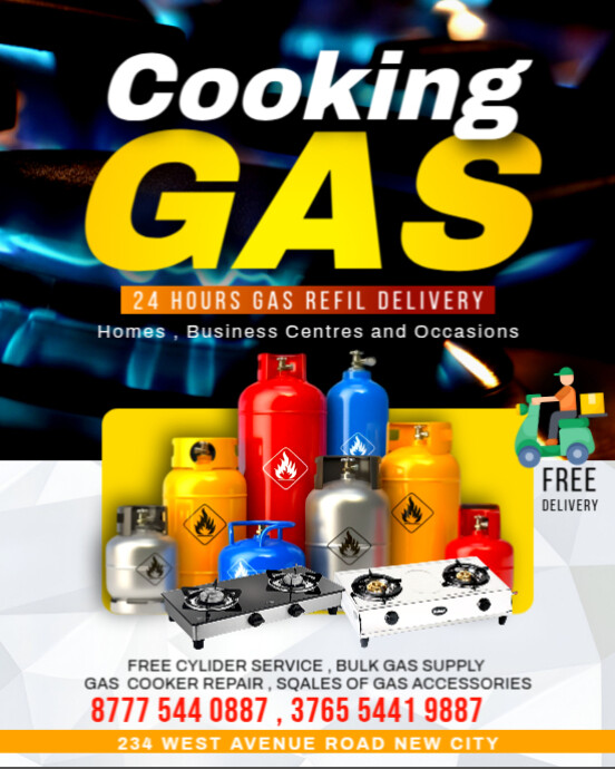 Copy of Cooking gas cylinder tank refill propane exchange home delivery ...