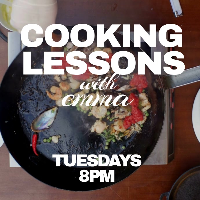 Cooking lessons Template | PosterMyWall