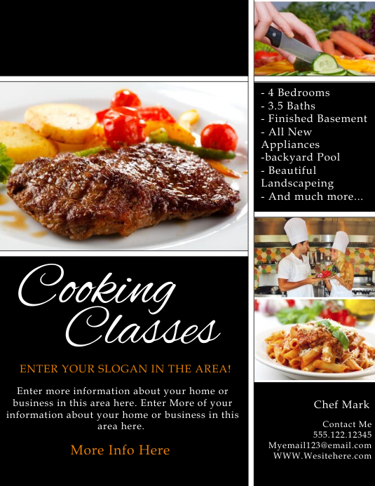 COOKING Template | PosterMyWall