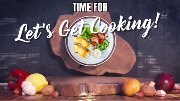 cooking show intro video Template | PosterMyWall