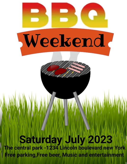 Cookout Template | PosterMyWall