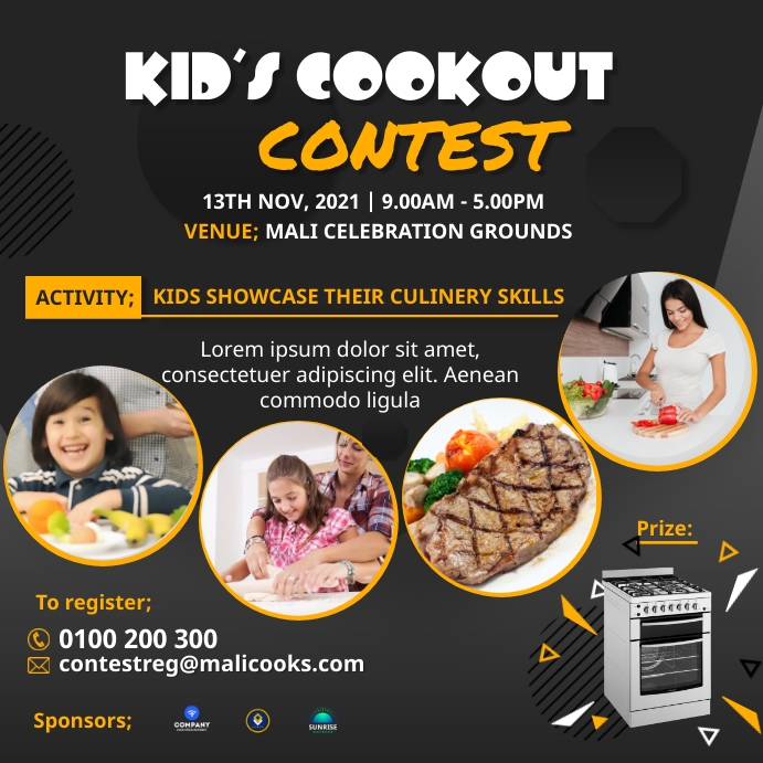 cookout Template | PosterMyWall