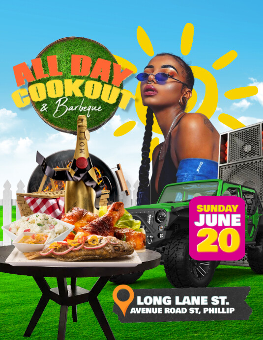 Copy of Cookout Flyer | PosterMyWall