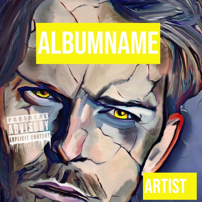 Cool artistic album cover Template | PosterMyWall