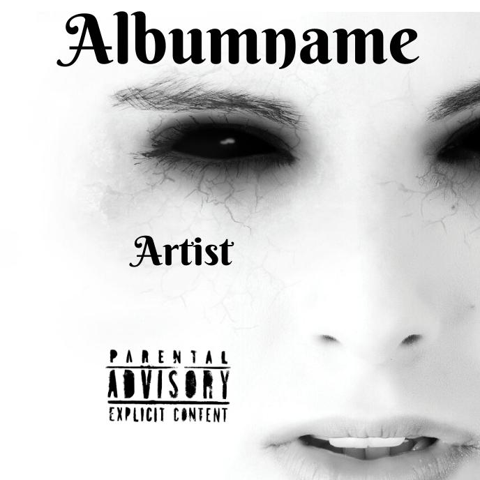 Cool artistic album cover Template | PosterMyWall