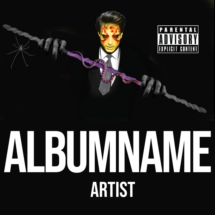 Cool artistic album cover Template | PosterMyWall