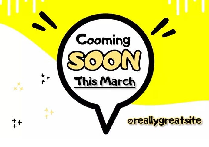 Cooming Soon Template | PosterMyWall