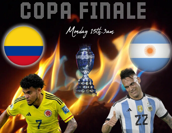 Copy of Copa America Flyer (us Letter) | PosterMyWall