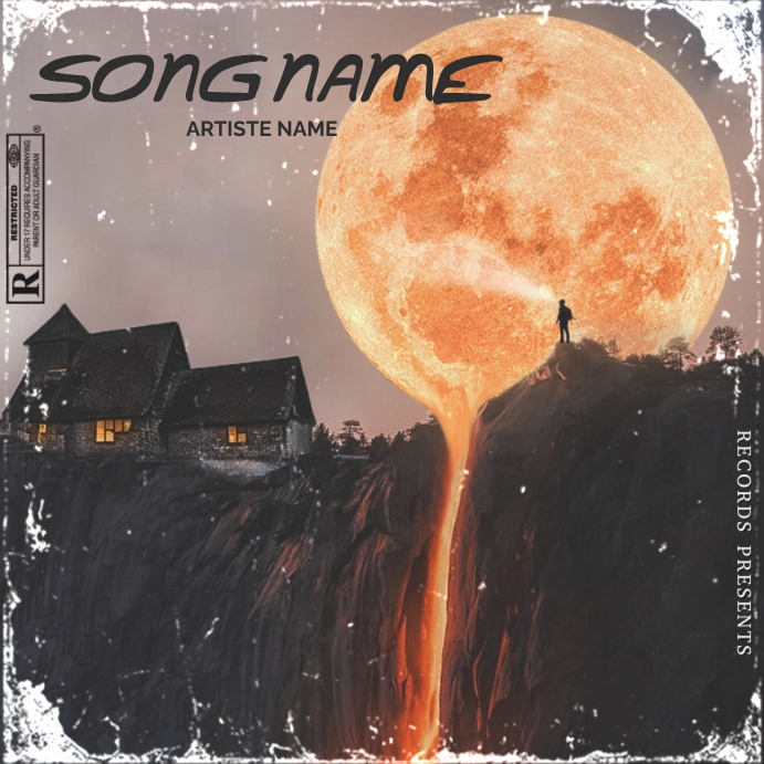 Copie de album cover Template | PosterMyWall