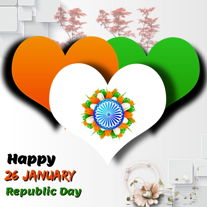 26 january wishes Template | PosterMyWall