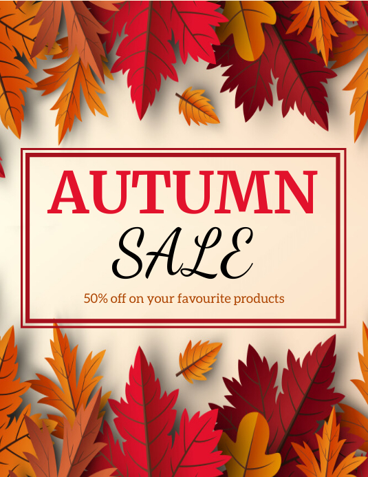 Autumn Flyer Template | PosterMyWall