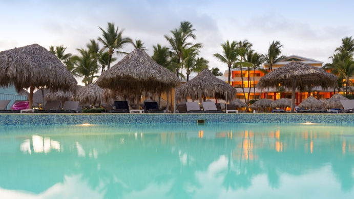 Resort Beach - Zoom Background Templates | PosterMyWall