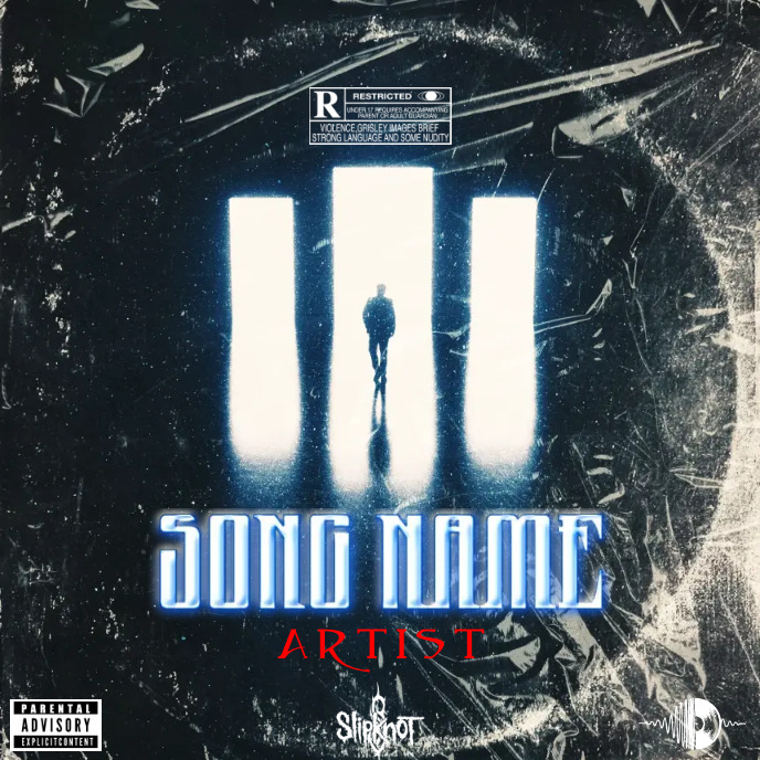 Cópia de pesquisa da Melhor Capa De álbum Música Arte Trap Brochura ...