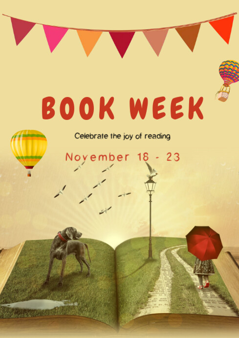 Book week flyer Template | PosterMyWall