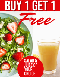 buy 1 get 1 free Template | PosterMyWall