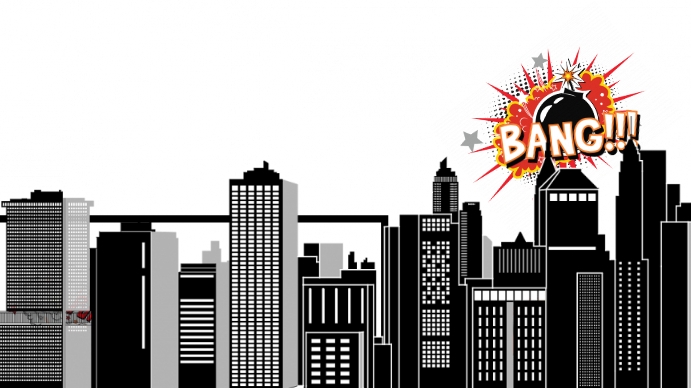 Comic book backdrop Template | PosterMyWall